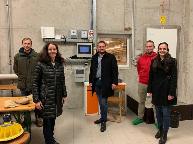 OÖ Jungbauernschaft: Hofbesichtigung bei Jungbauernvertretern in Steyr ...