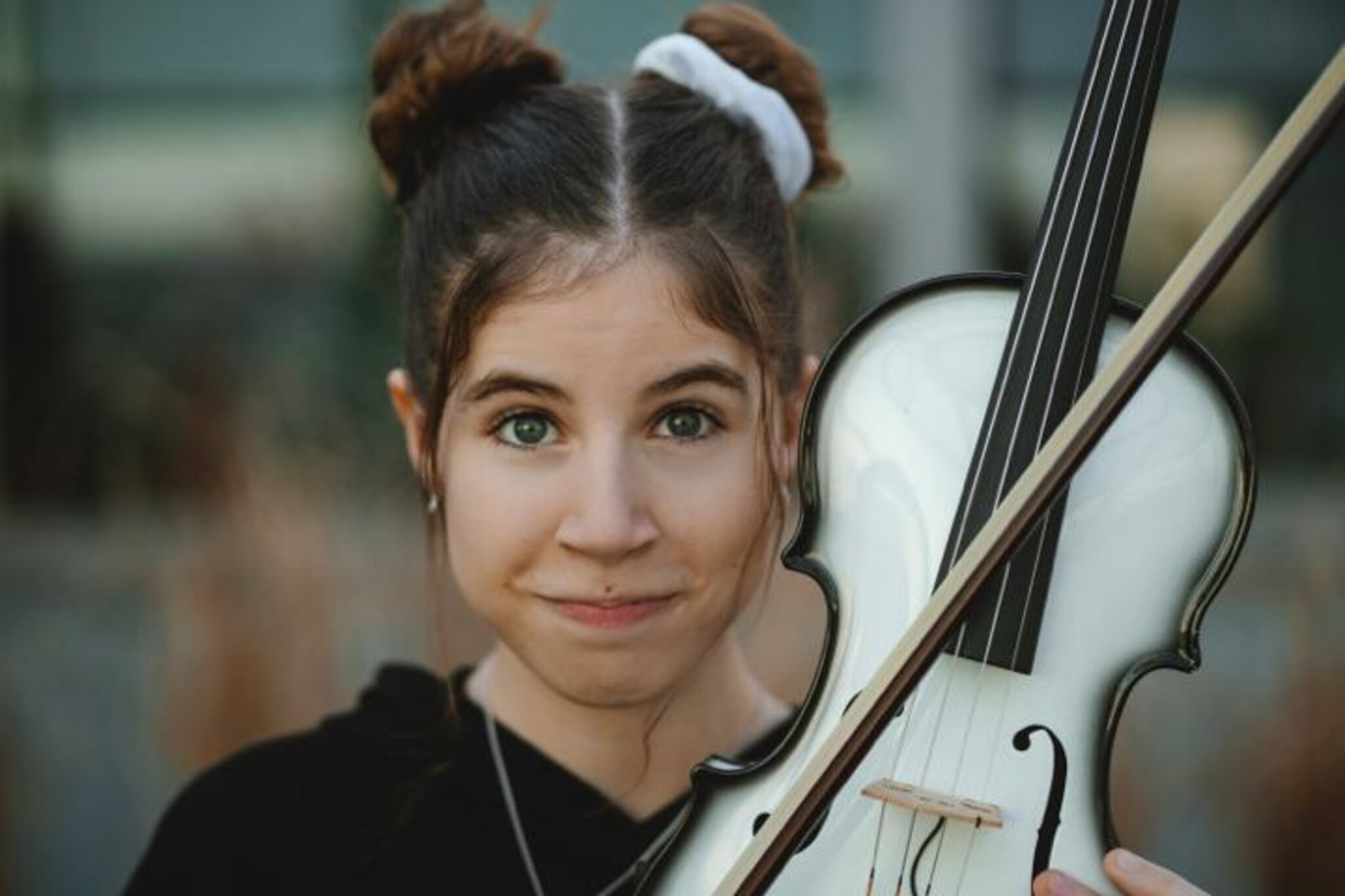 Geigen-Talent Nina-Sofie Berghammer: "Ich möchte mit meiner Musik ganze Stadien Füllen" - Linz