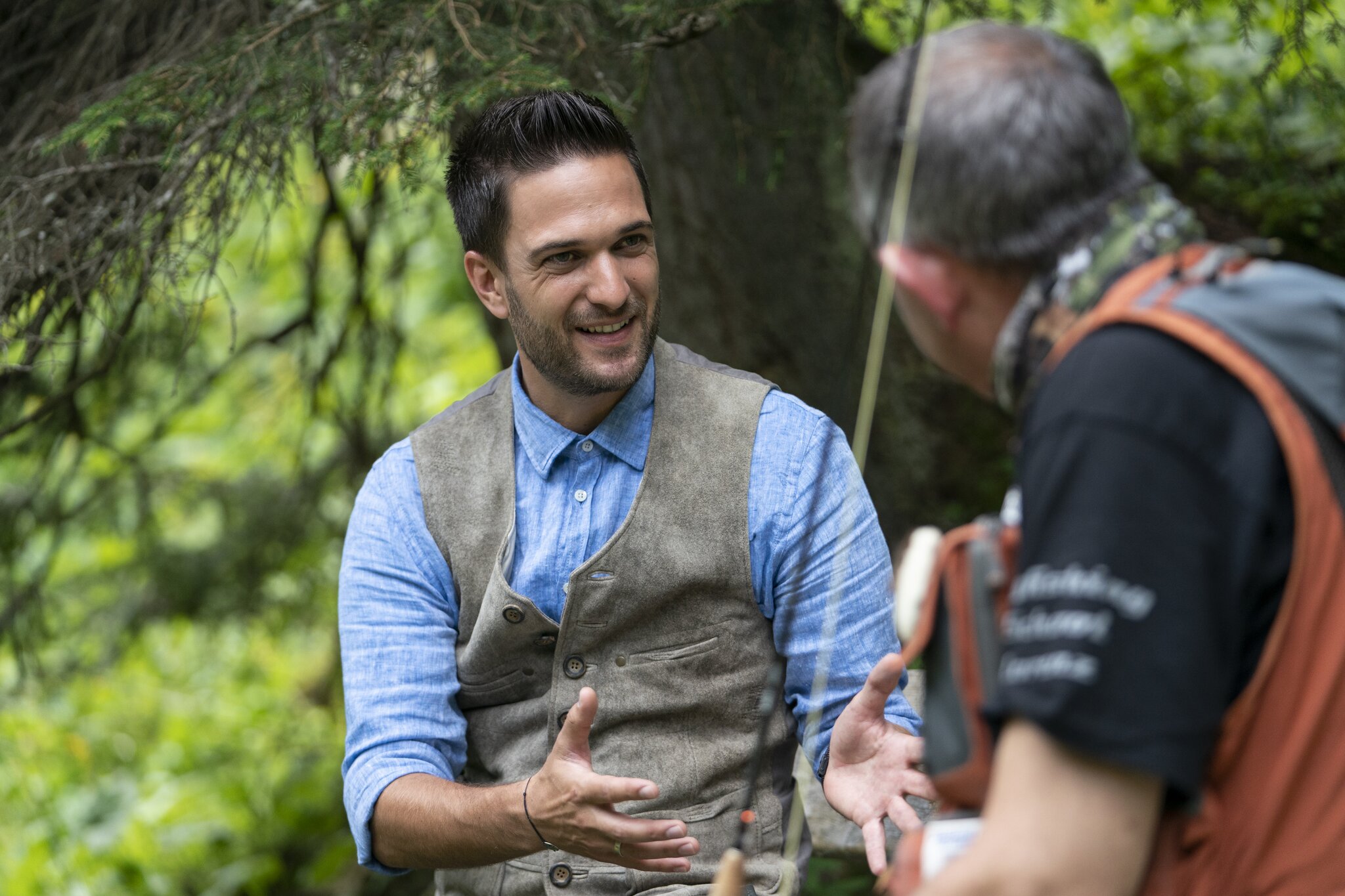 Richard Deutinger: "Mein Job als Moderator macht mir sehr viel Spaß ...