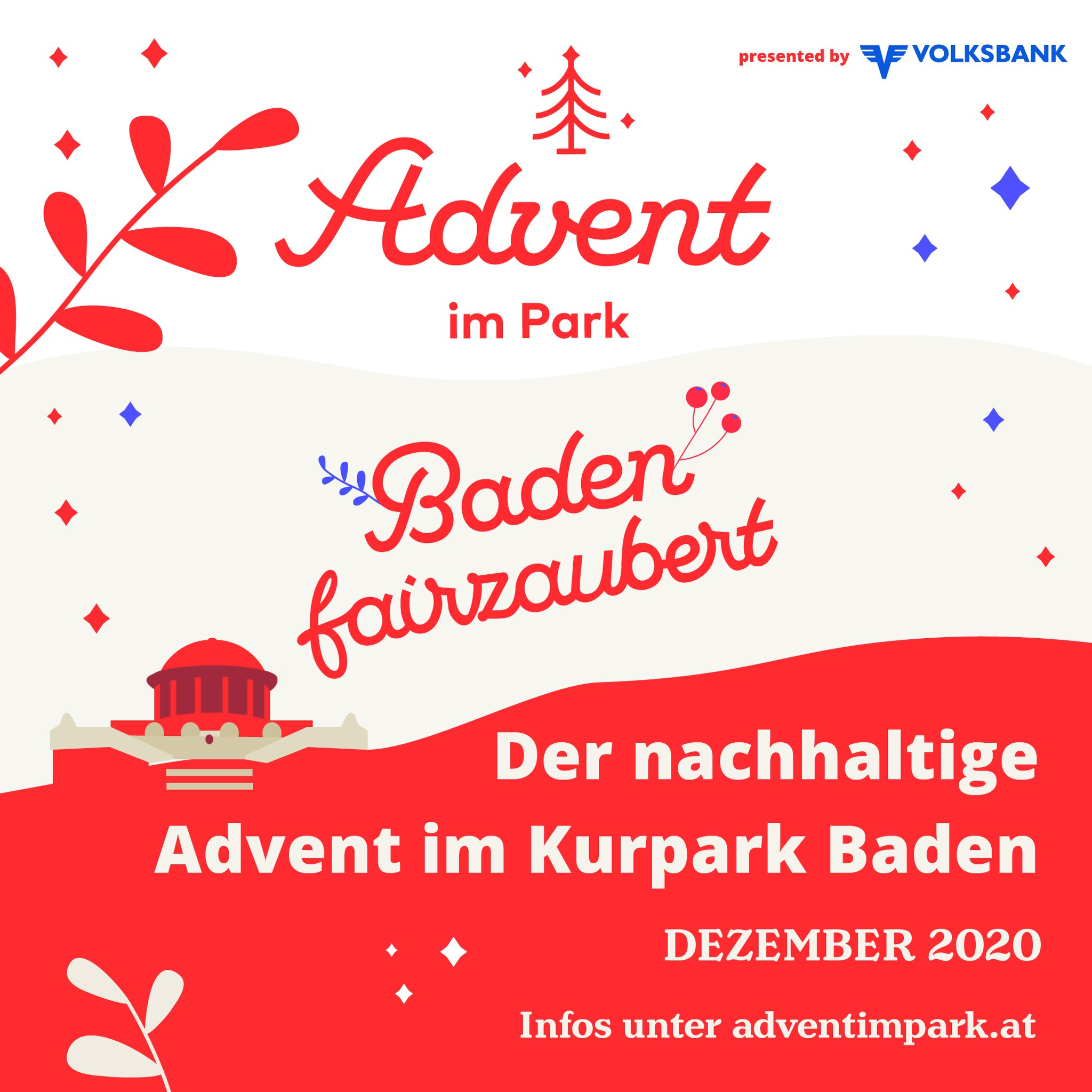 Adventmarkt: Advent im Park - Baden