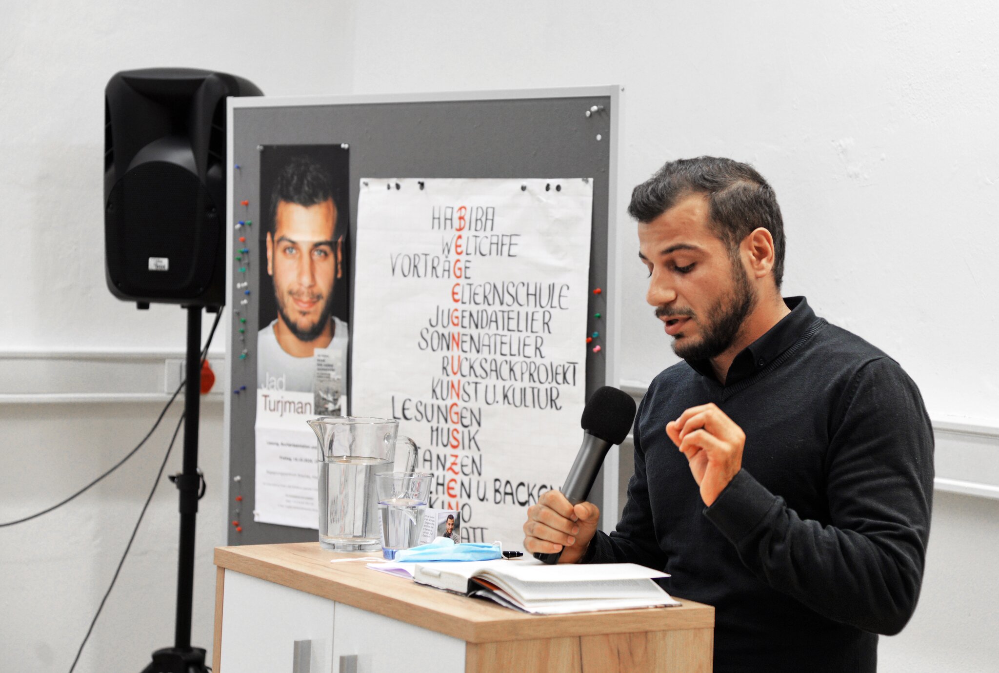 Lesung: Jad Turjman zu Gast im Begegnungszentrum - Braunau