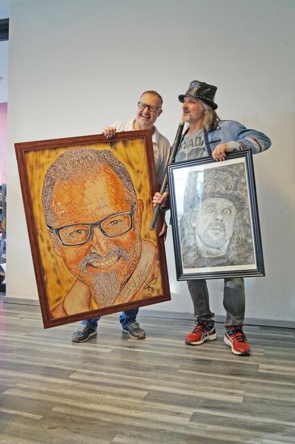 ART Walter: Ein besonderes Portrait zum Geburtstag - Villach