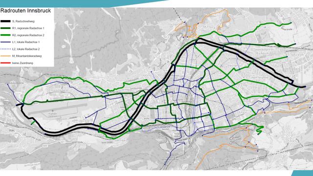 Masterplan: 38 Mio. Euro bis 2030 für den Radverkehr geplant - Innsbruck