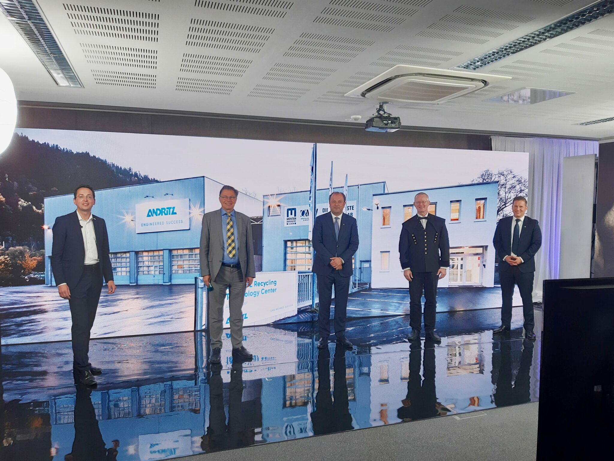 Neuer Recycling Hotspot der Andritz AG - Graz