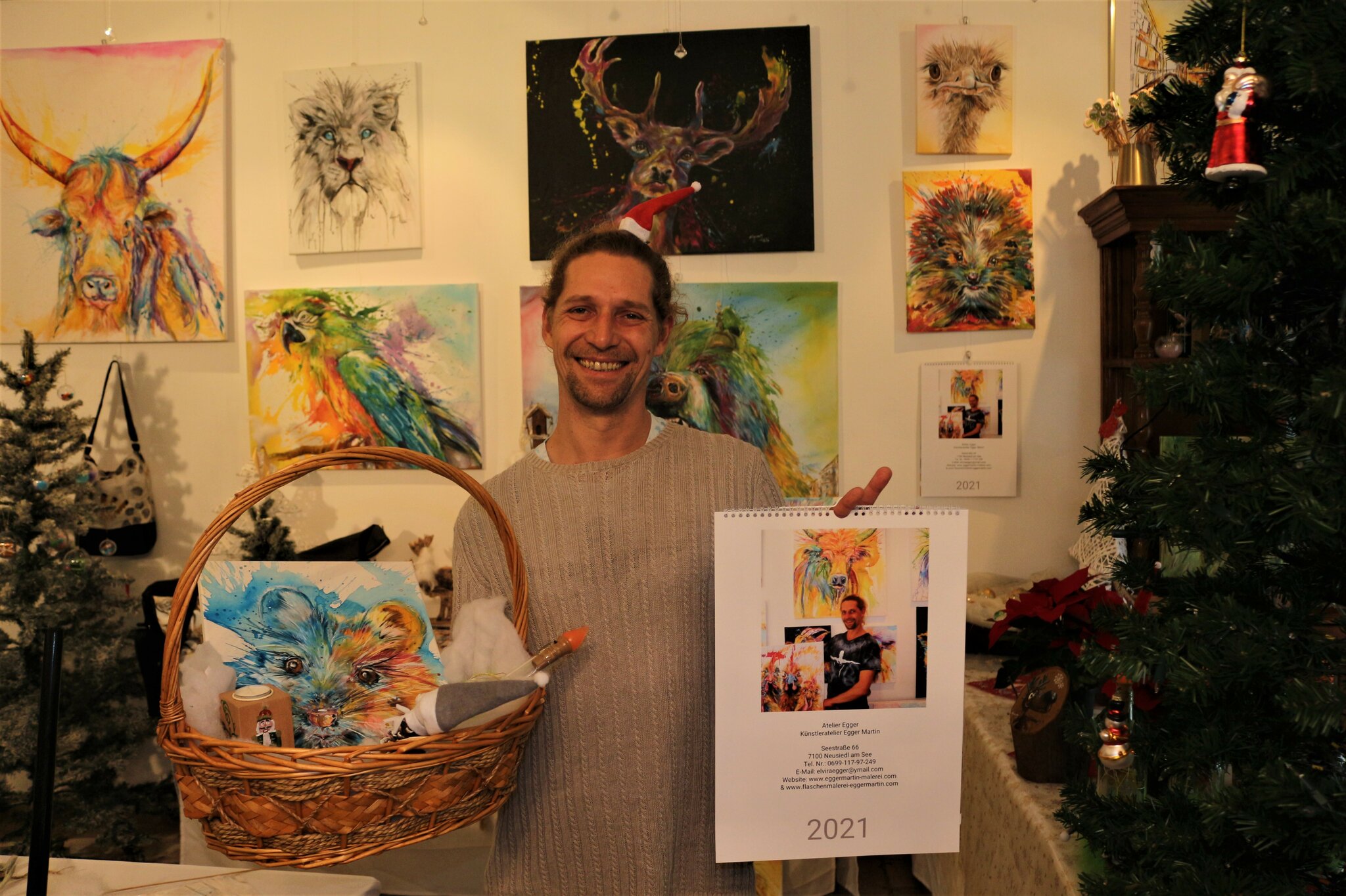 Der "etwas andere" Einkauf: Online durchs Atelier mit Martin Egger - Neusiedl am See