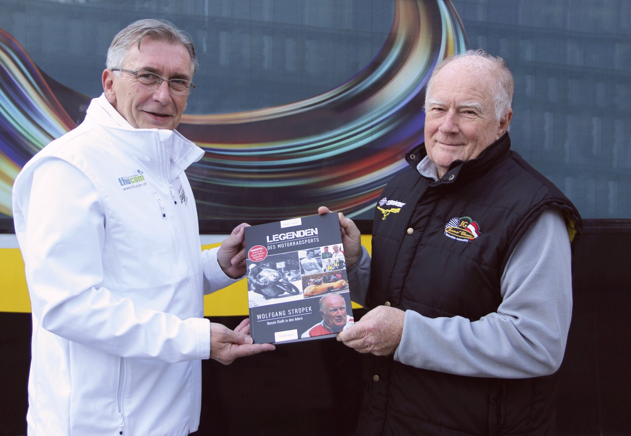 Legendenbuch Wolfgang Stropek - Benzin fließt in den Adern ...