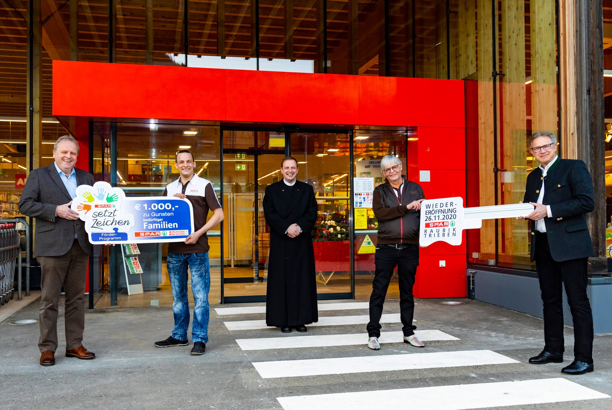 Die Triebener Spar-Filiale wurde neu eröffnet - Liezen