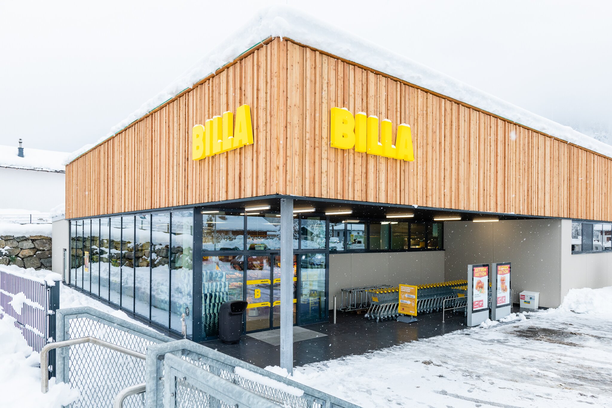 Billa in Umhausen eröffnet: Weiterer Lebensmittelmarkt als Nahversorger ...