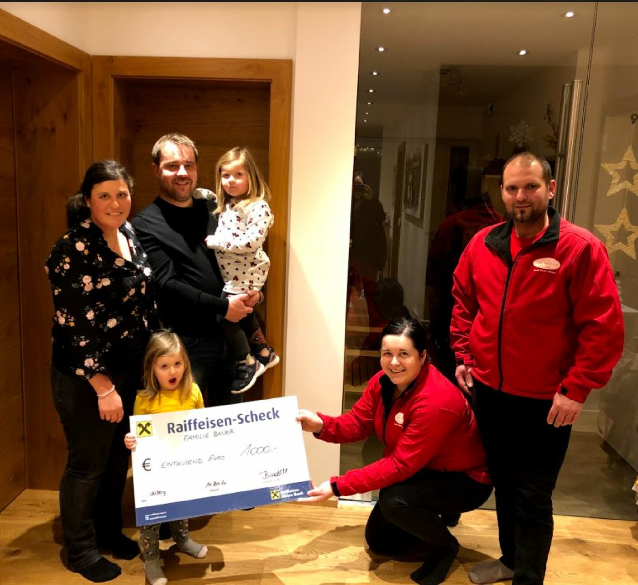 Ulrichsberg: Manuela und Rudi Bindl unterstützen Emma mit 1000 Euro ...