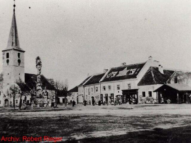 Archiv: Damals & Heute: Der HAUPTPLATZ in TRAISKIRCHEN von 1400 - 2020 ...
