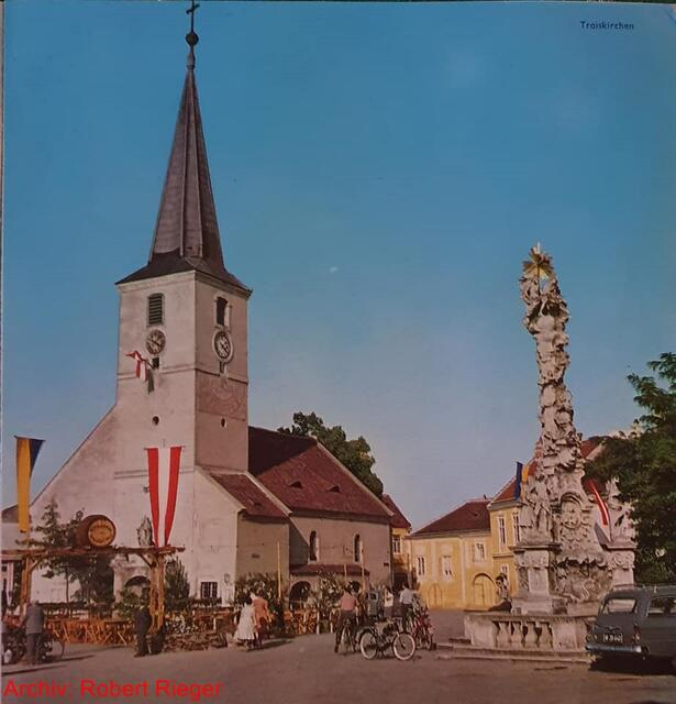 Archiv: Damals & Heute: Der HAUPTPLATZ in TRAISKIRCHEN von 1400 - 2020 ...