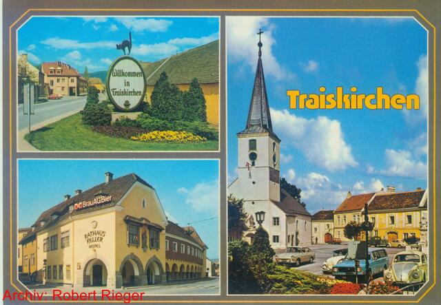 Archiv: Damals & Heute: Der HAUPTPLATZ in TRAISKIRCHEN von 1400 - 2020 ...