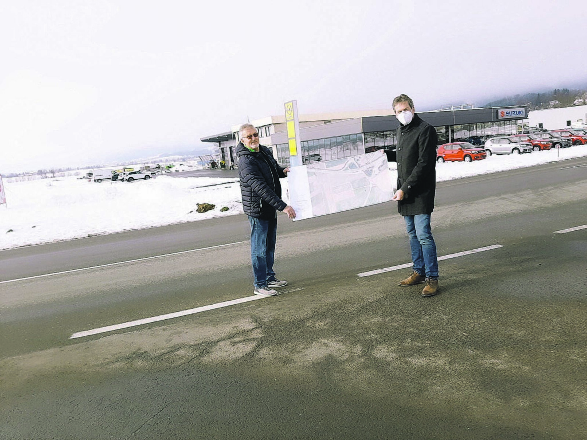 Spielberg: Neuer Kreisverkehr für die Ring Rast - Murtal