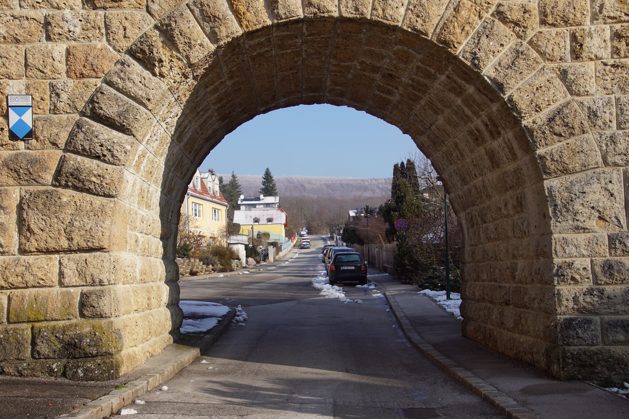 Durchblick: Laab im Walde - Liesing