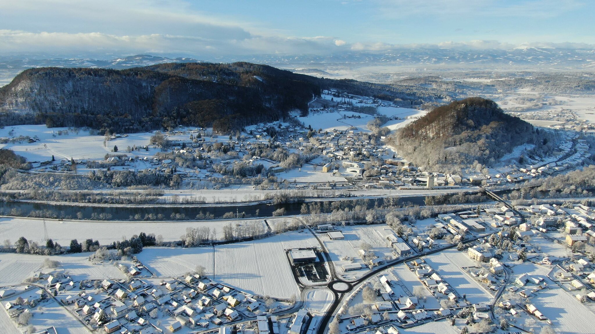 Bildergalerie: Der Markt Wildon aus der Vogelperspektive - Leibnitz