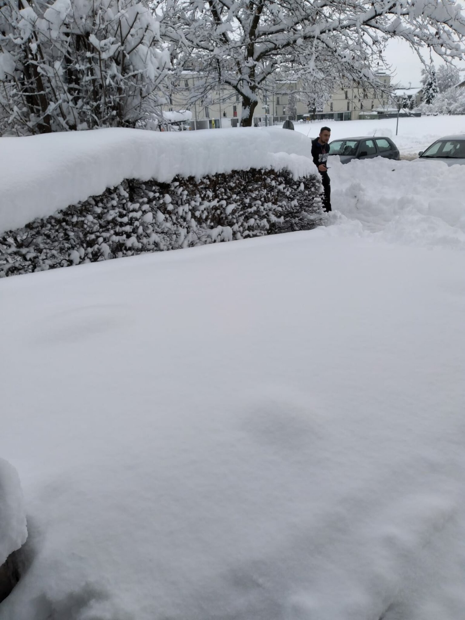 Der Winter ist in Hohenems angekommen - St. Veit