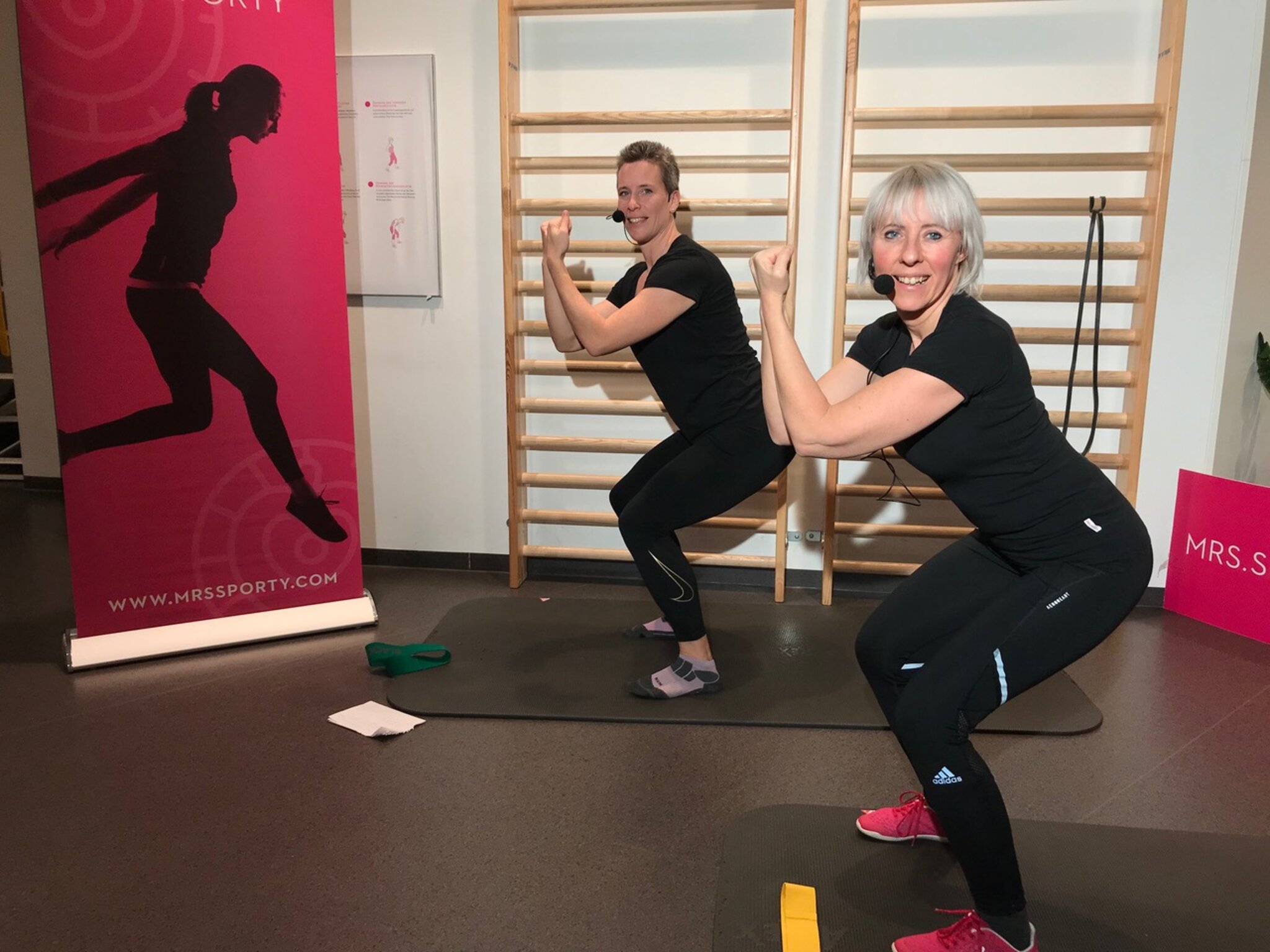 Mrs.Sporty in Enns: Staats- und Weltmeisterin schwitzen gemeinsam - Enns