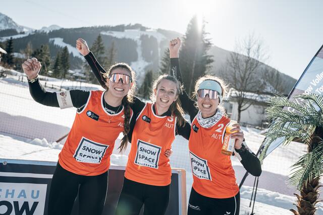 Snow-Volleyball: Bronze für Freiberger/Fink auf ungewohntem Boden - Braunau