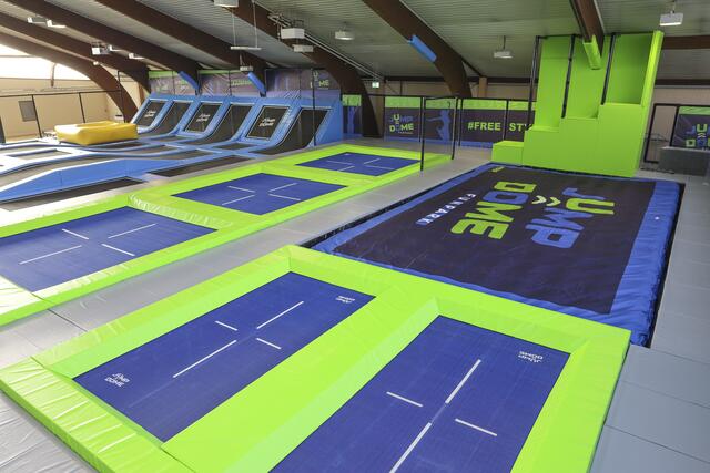 Jump Dome in Leonding bald startklar: Mehr Action im modernsten ...