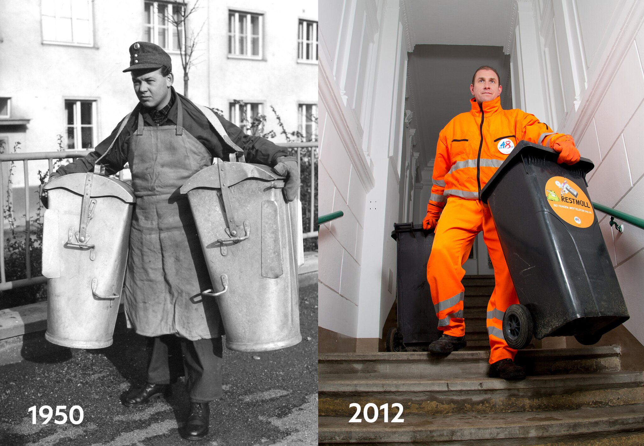 48er blicken zurück: Ein Dreivierteljahrhundert Müllabfuhr - Wien