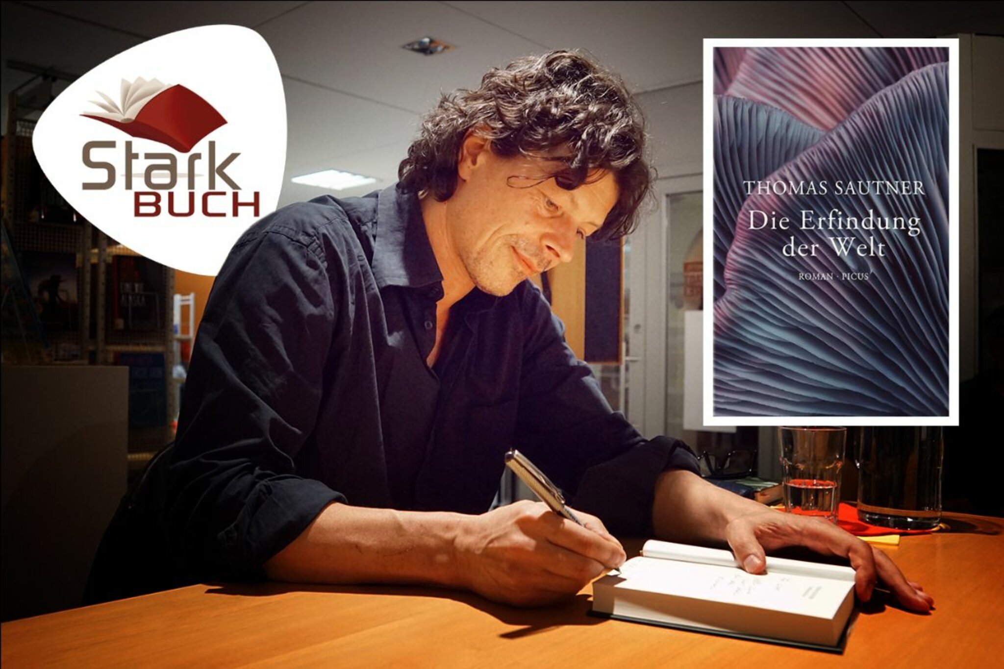 Neues Buch: "Signierstunde" von Thomas Sautner - Gmünd