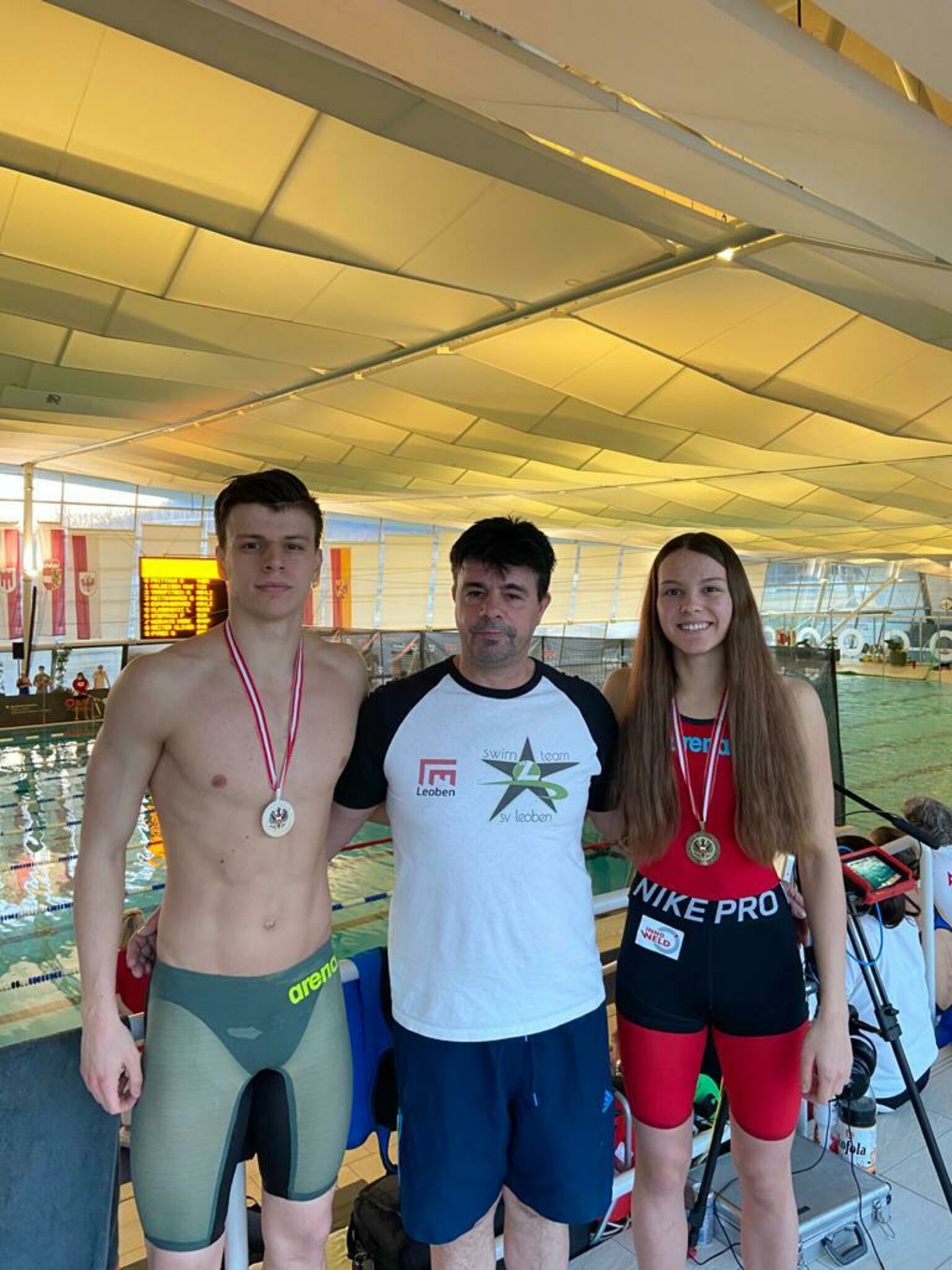 Schwimmen: Silber und Bronze für SV Leoben - Bruck an der Mur