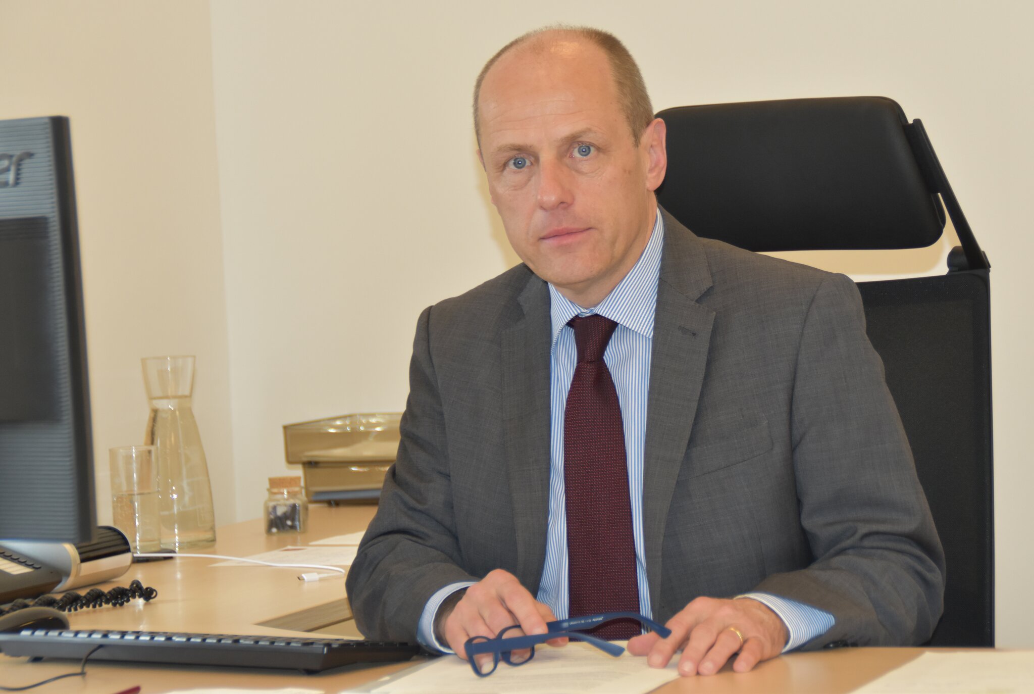 Thomas Pollak seit Februar im Amt: Gesundheitsdirektor Pollak: "Corona ...