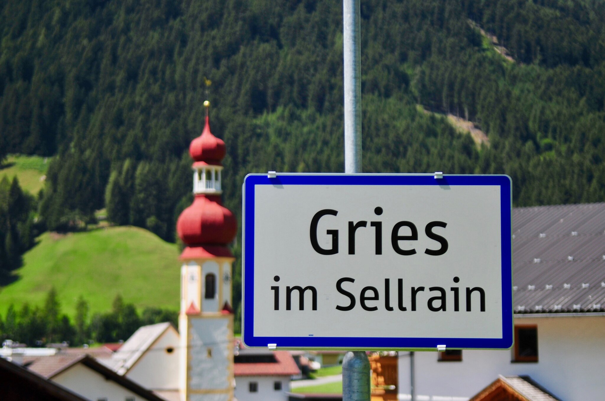 Ausblick: Optimismus in Gries im Sellrain - Westliches Mittelgebirge