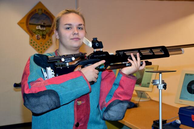 Jungschützin Victoria Lindner: Bundessiegerin bei Online-Wettkampf - Perg