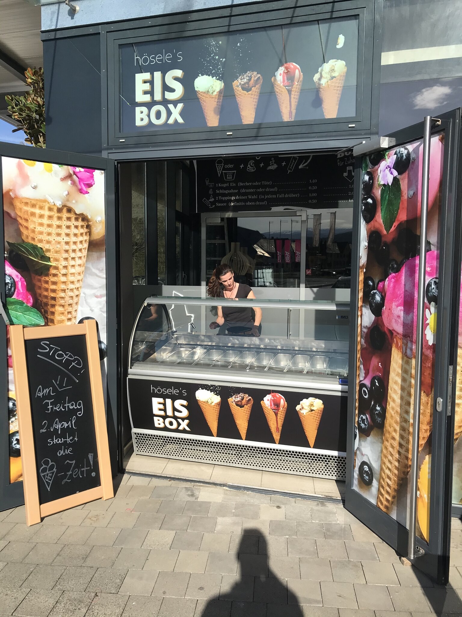 Café 11er: Neue Eis-Box im Einkaufszentrum Blue Sky - Voitsberg