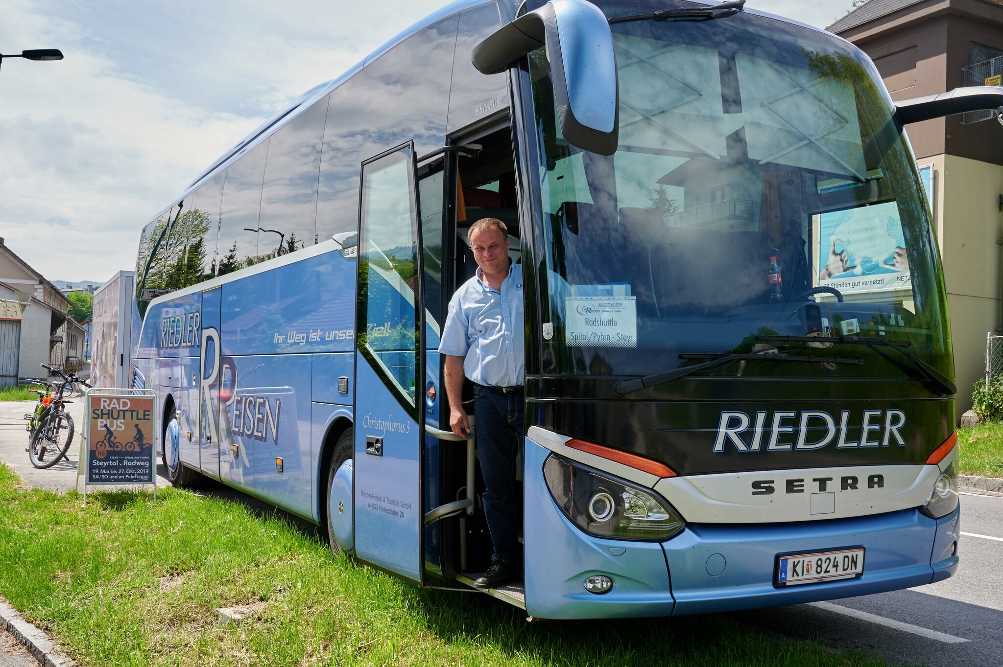 Shuttle Bus: Rad Shuttle Bus am Steyrtal Radweg - Kirchdorf