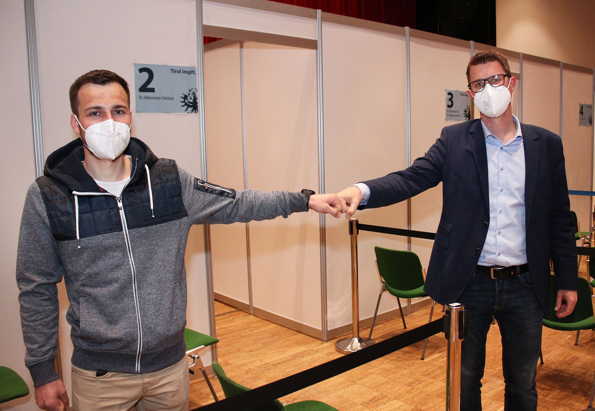 Covid-19-Impfzentrum Telfs: Telfer koordiniert Impfungen für Region ...