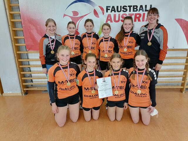 Faustball: Arnreiter U14-Mannschaft holt den Staatsmeistertitel - Rohrbach