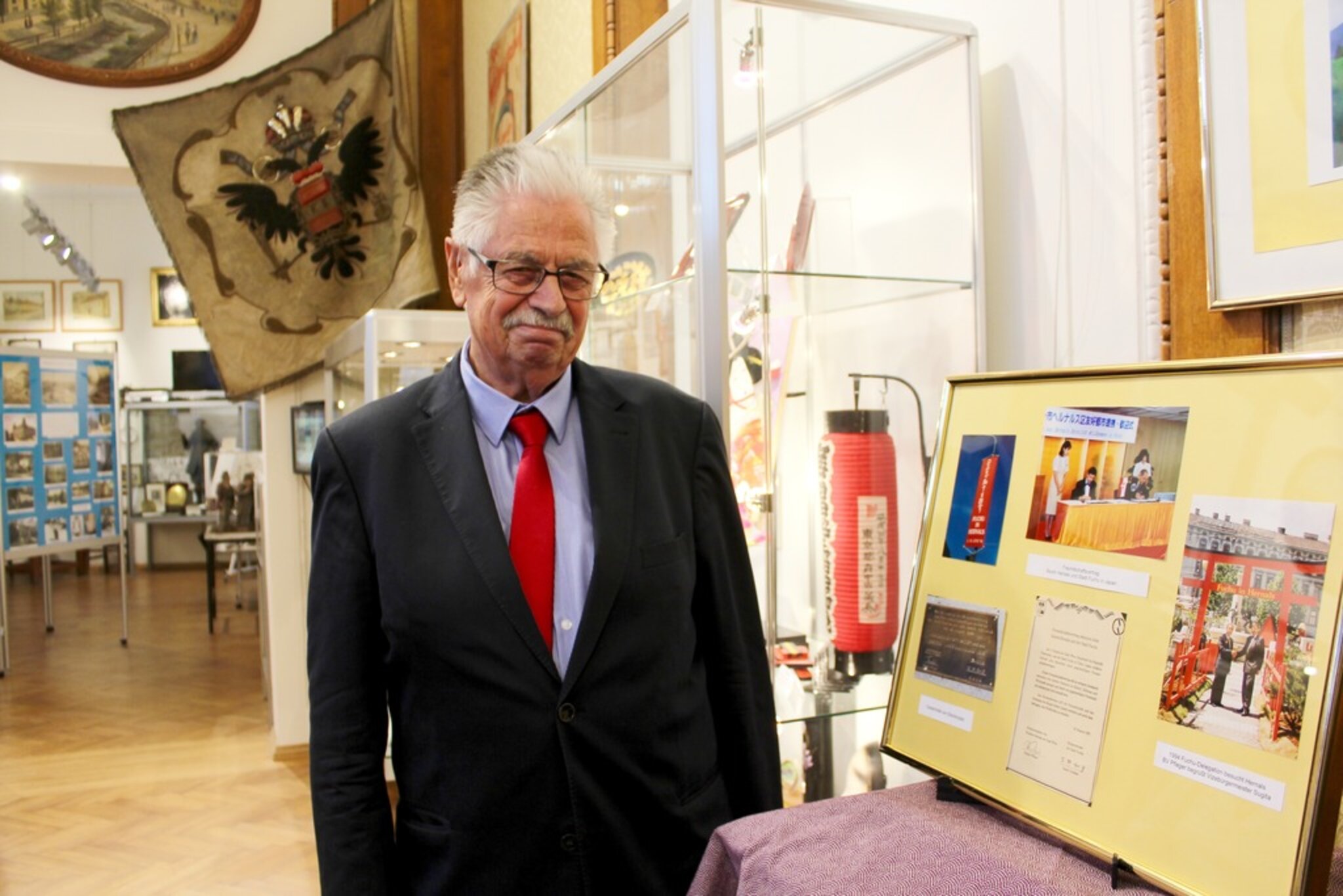 30 Jahre Städtefreundschaft Fuchu-Hernals: Robert Pfleger bekommt ...