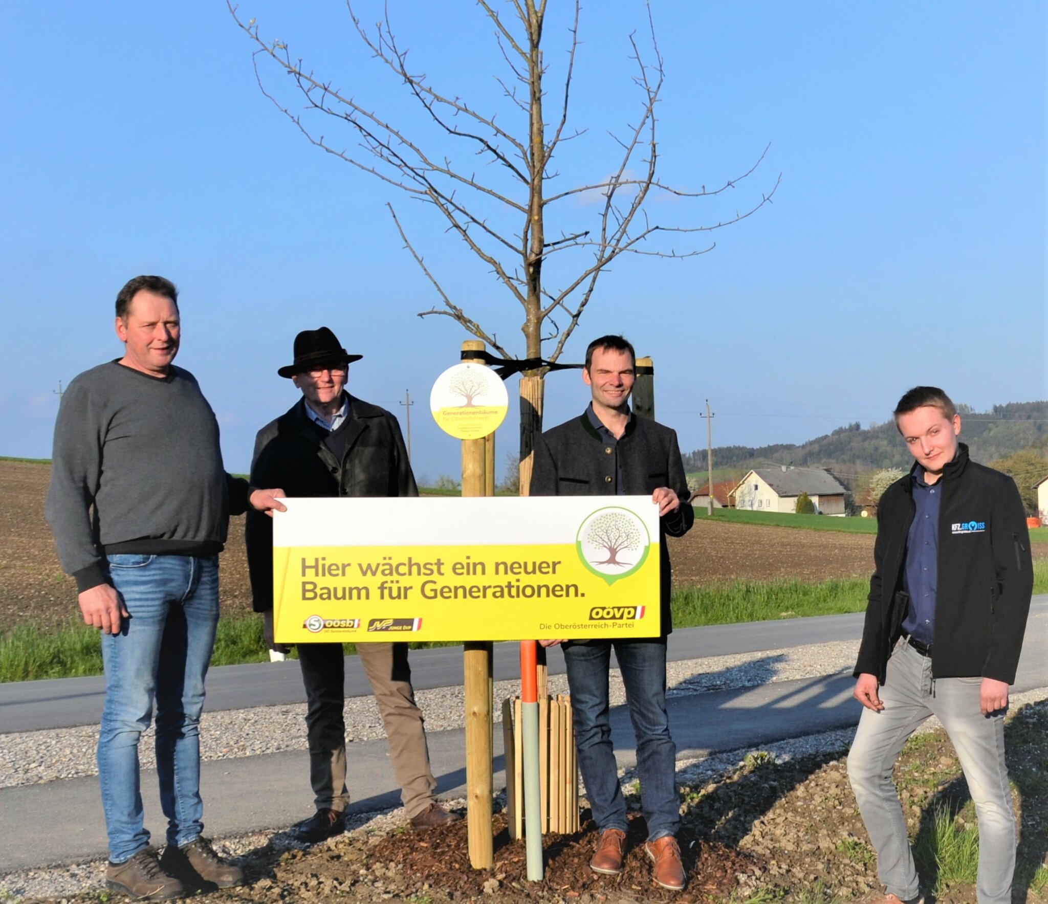 ÖVP-Aktion: Geboltskirchen hat einen Generationenbaum - Grieskirchen ...