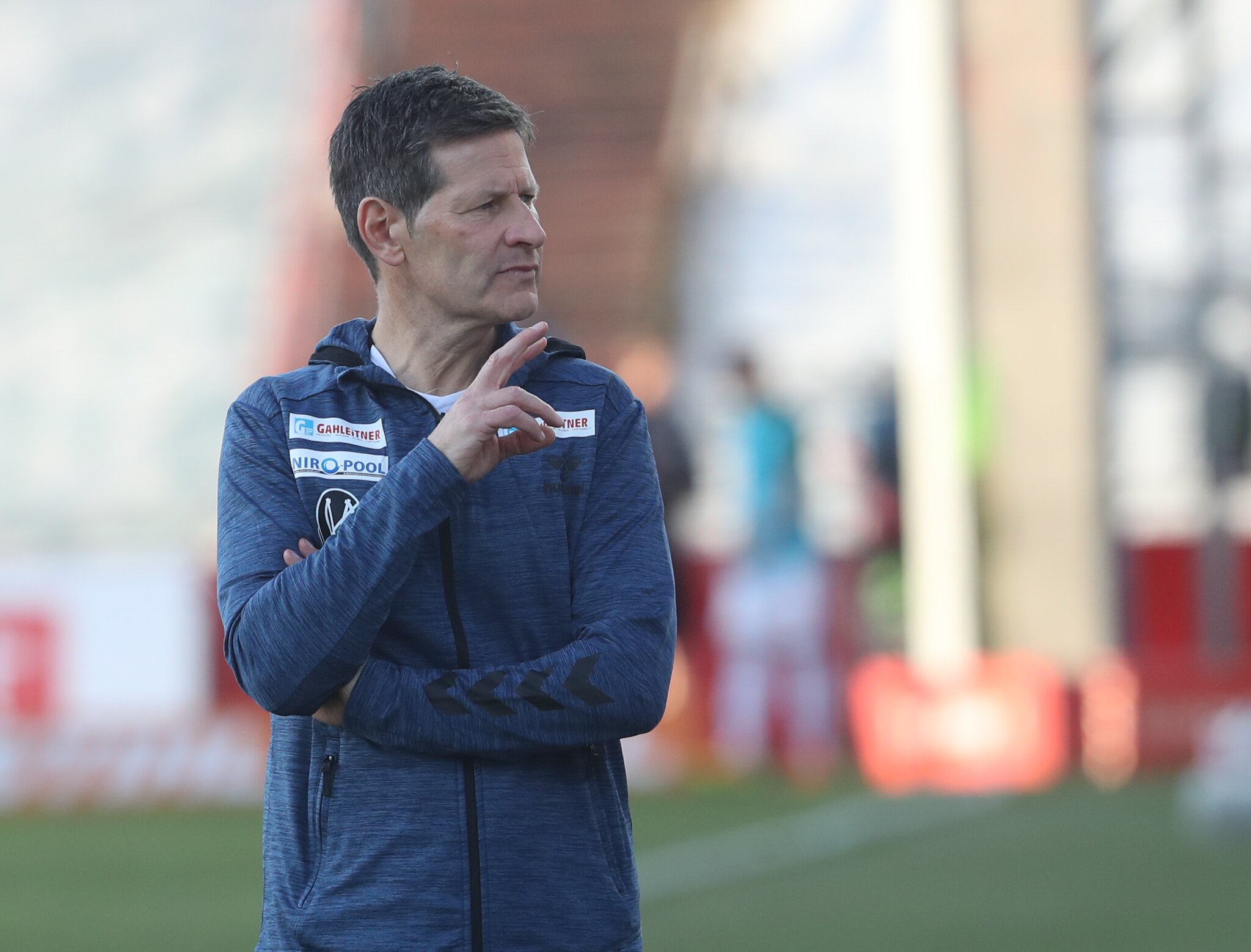 SV Ried Trainer Andreas Heraf: „Wir haben die Ziellinie vor uns, sind ...