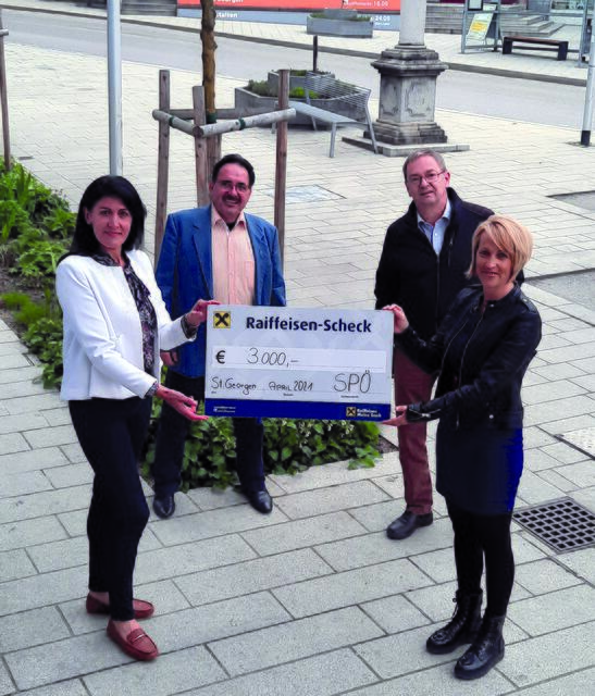 St. Georgen/Gusen: Reinerlös von SPÖ-Kalender an Sozialfonds gespendet ...