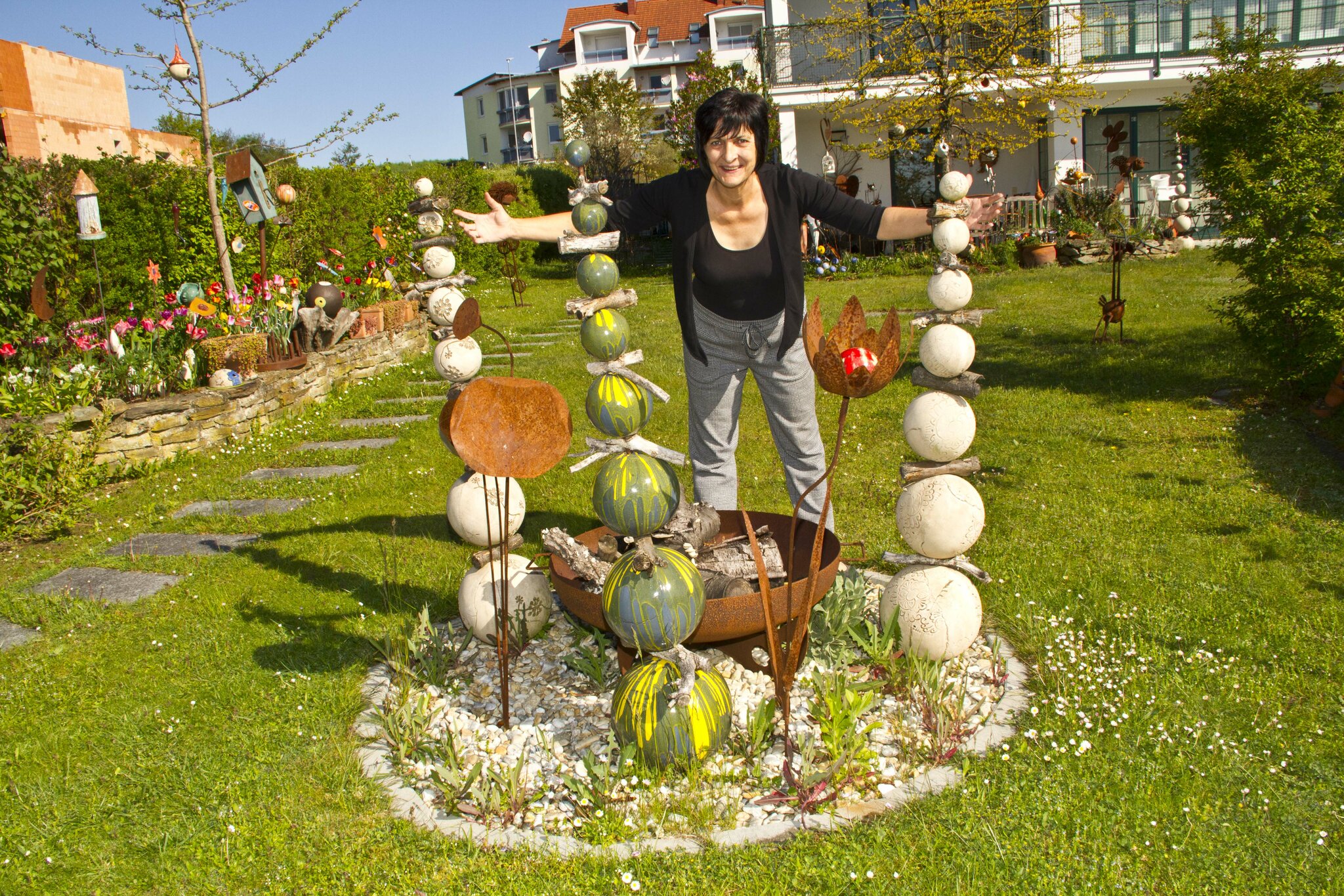 Frühlingserwachen im Kreativgarten von Heidi Binder - Oberwart