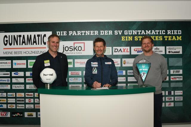 Vertrag verlängert: Andreas Heraf bleibt Trainer der SV Guntamatic Ried ...