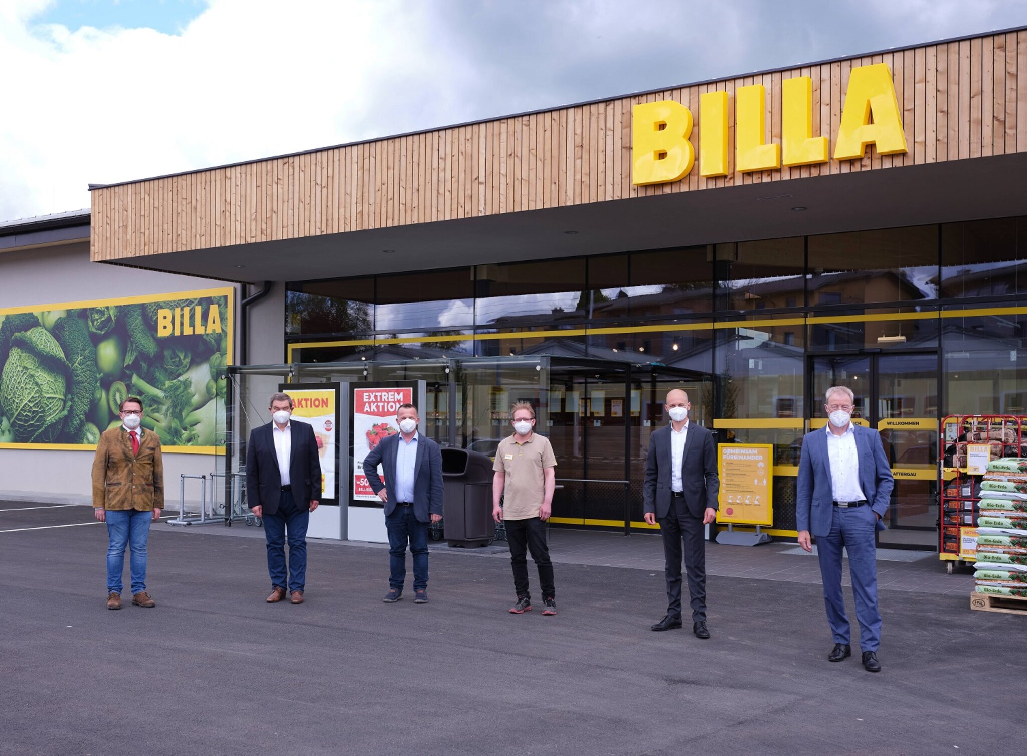 Billa: Neuer Supermarkt eröffnet in St. Georgen - Vöcklabruck