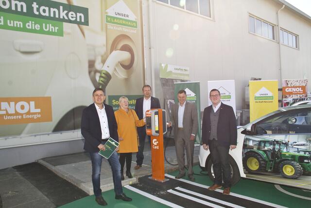 Ein innovativer Schritt zur Energiewende: Lagerhaus Unterwart eröffnet ...