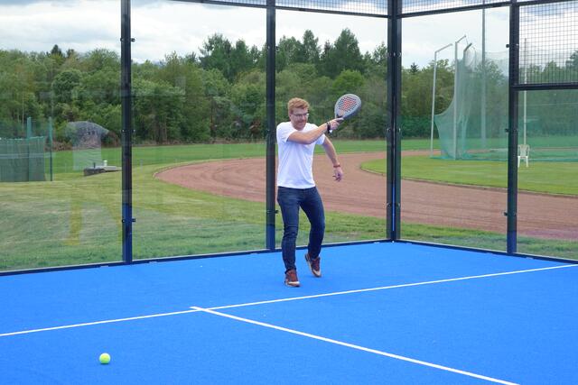 Knittelfeld: Neue Padel-Tennis-Anlage ist eröffnet - Murtal