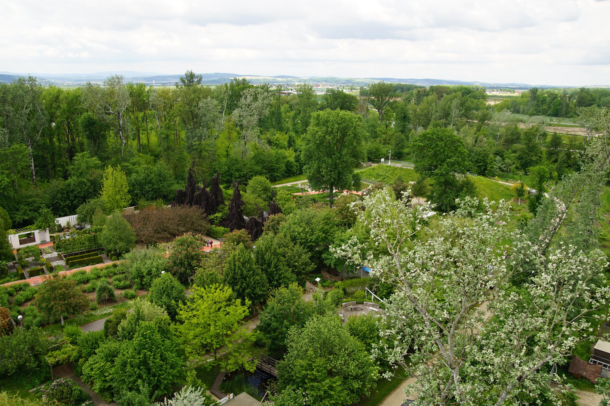 Garten Tulln: Über Tulln - Liesing