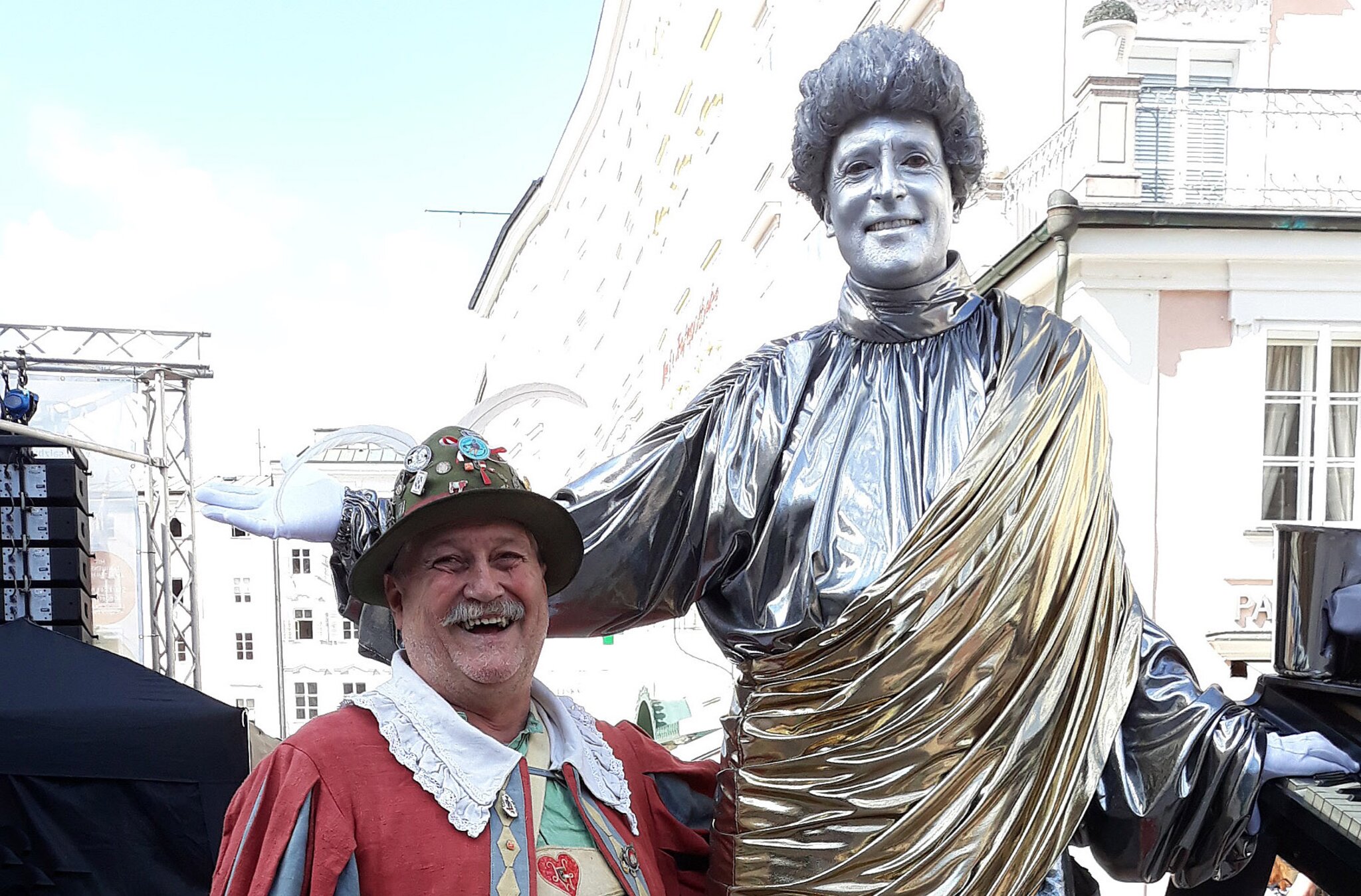 Salzburger Originale: Hans Wurst und Silbermann - Salzburg-Stadt