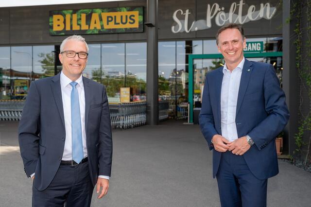 Wirtschaft: BILLA PLUS Markt jetzt in St. Pölten - St. Pölten