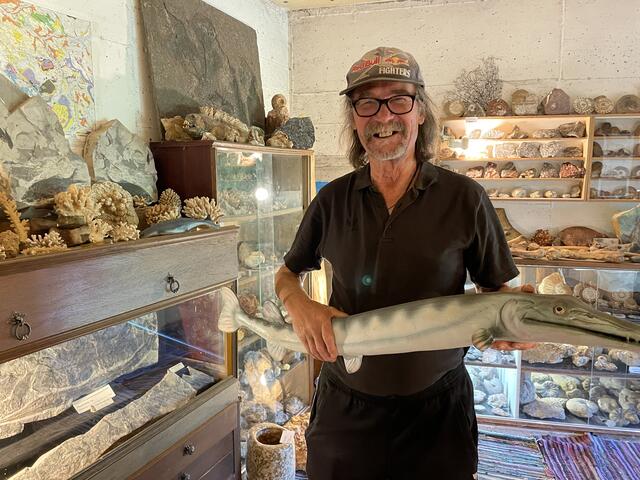 Kuchl: Bei "Fossilienjäger" Gerhard Wolf ist immer etwas los - Tennengau