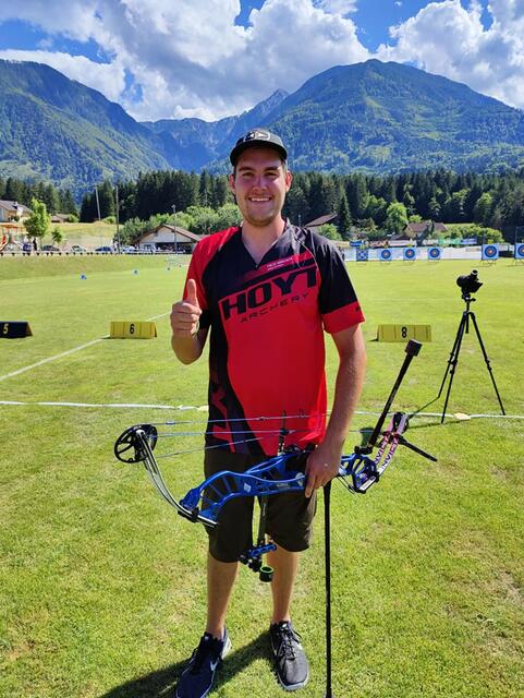 Bogenschießen: Nico Wiener schoss neuen österreichischen Rekord - Oberwart