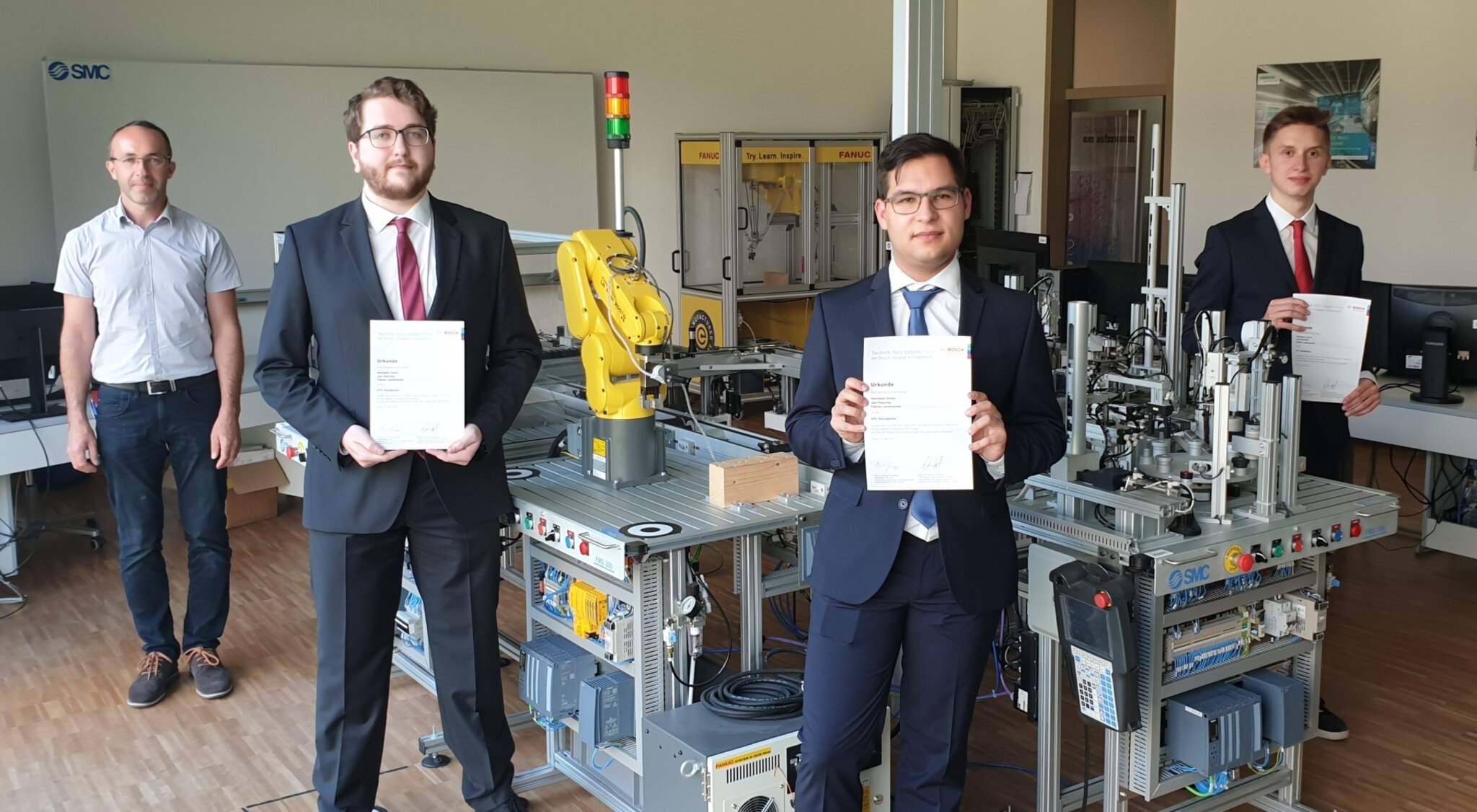 HTL Hollabrunn: „Technik fürs Leben-Preis“ von Bosch - Hollabrunn