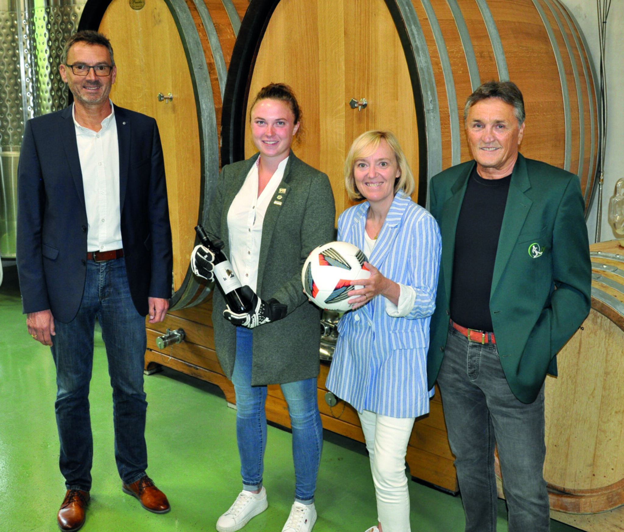 Lisa Scheucher: Vom Fußball zum Wein - Leibnitz
