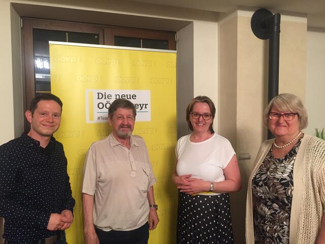 ÖVP Steyr: Führungswechsel bei der Ortsgruppe Tabor - Steyr & Steyr Land